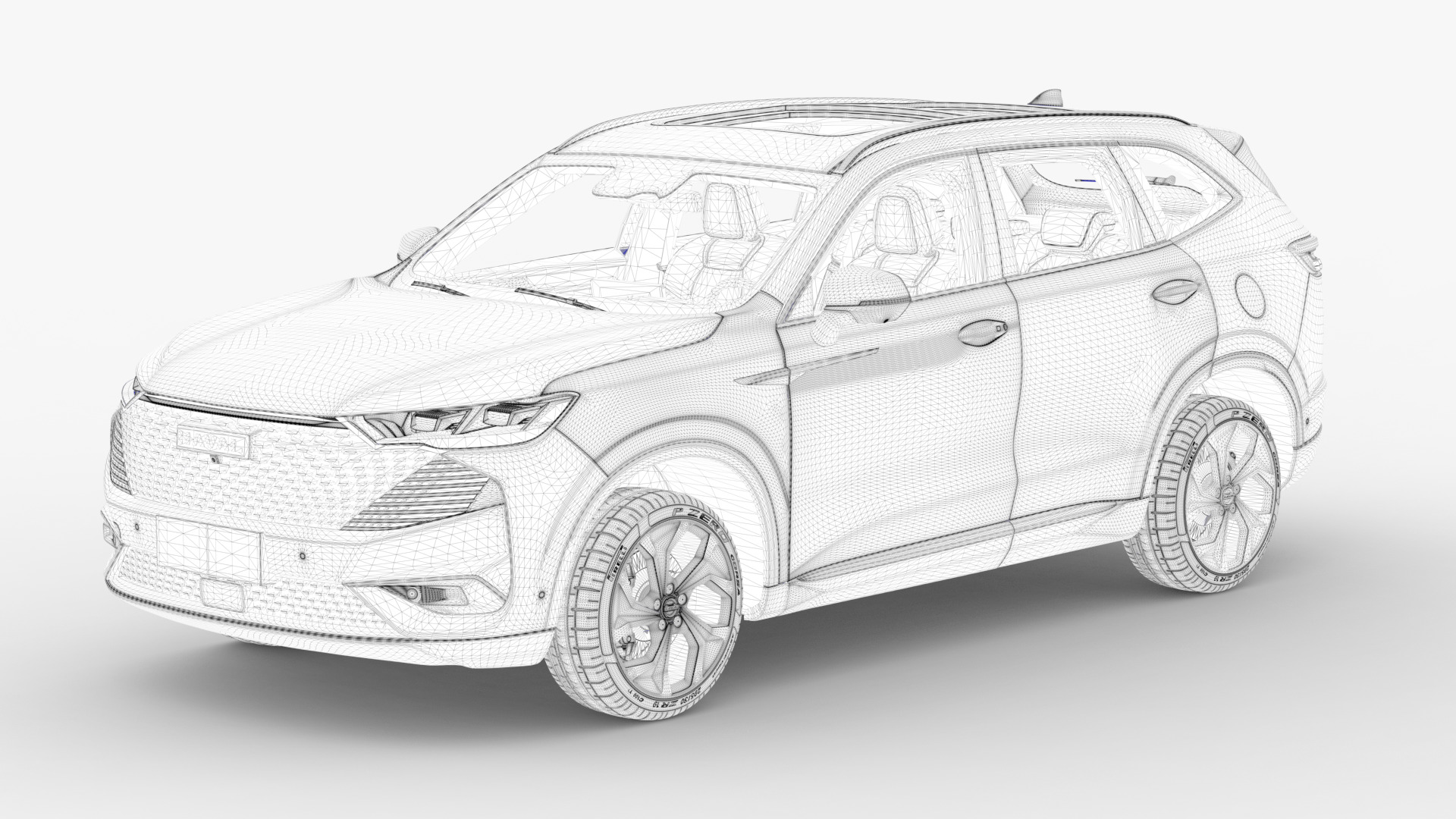 GWM HAVAL H6 2023 3D model | CGTrader