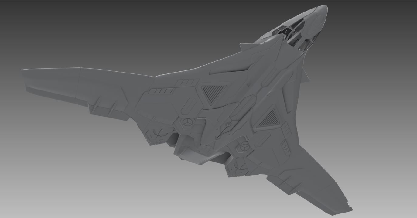 Avengers Quinjet Mk2 Scale model 3D model 3D printable | CGTrader