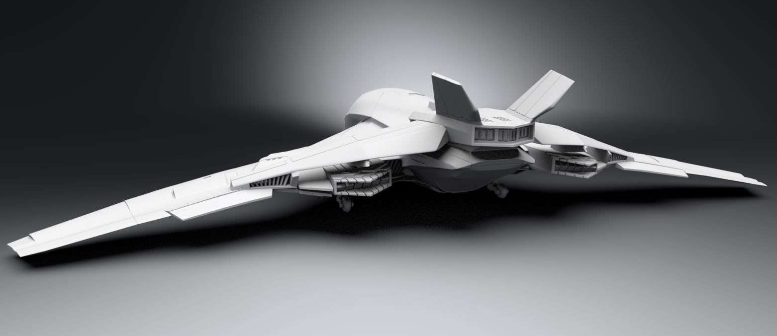 Avengers Quinjet Mk2 Scale model 3D model 3D printable | CGTrader