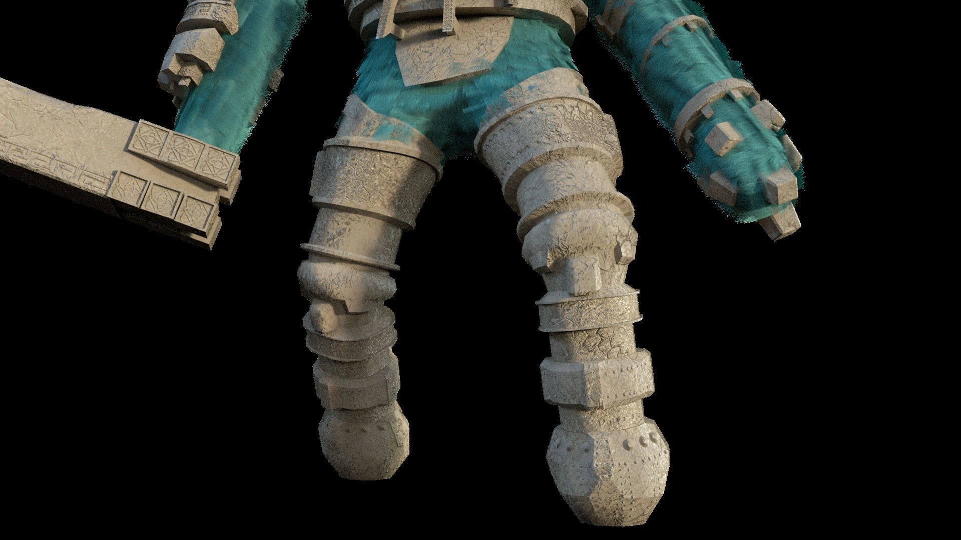 Colossus III Gaius 3D model animated rigged | CGTrader