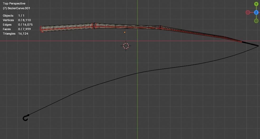 Low poly fishing rod free VR / AR / low-poly 3D model | CGTrader