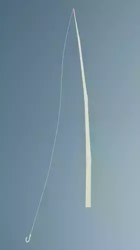 Low poly fishing rod free VR / AR / low-poly 3D model | CGTrader