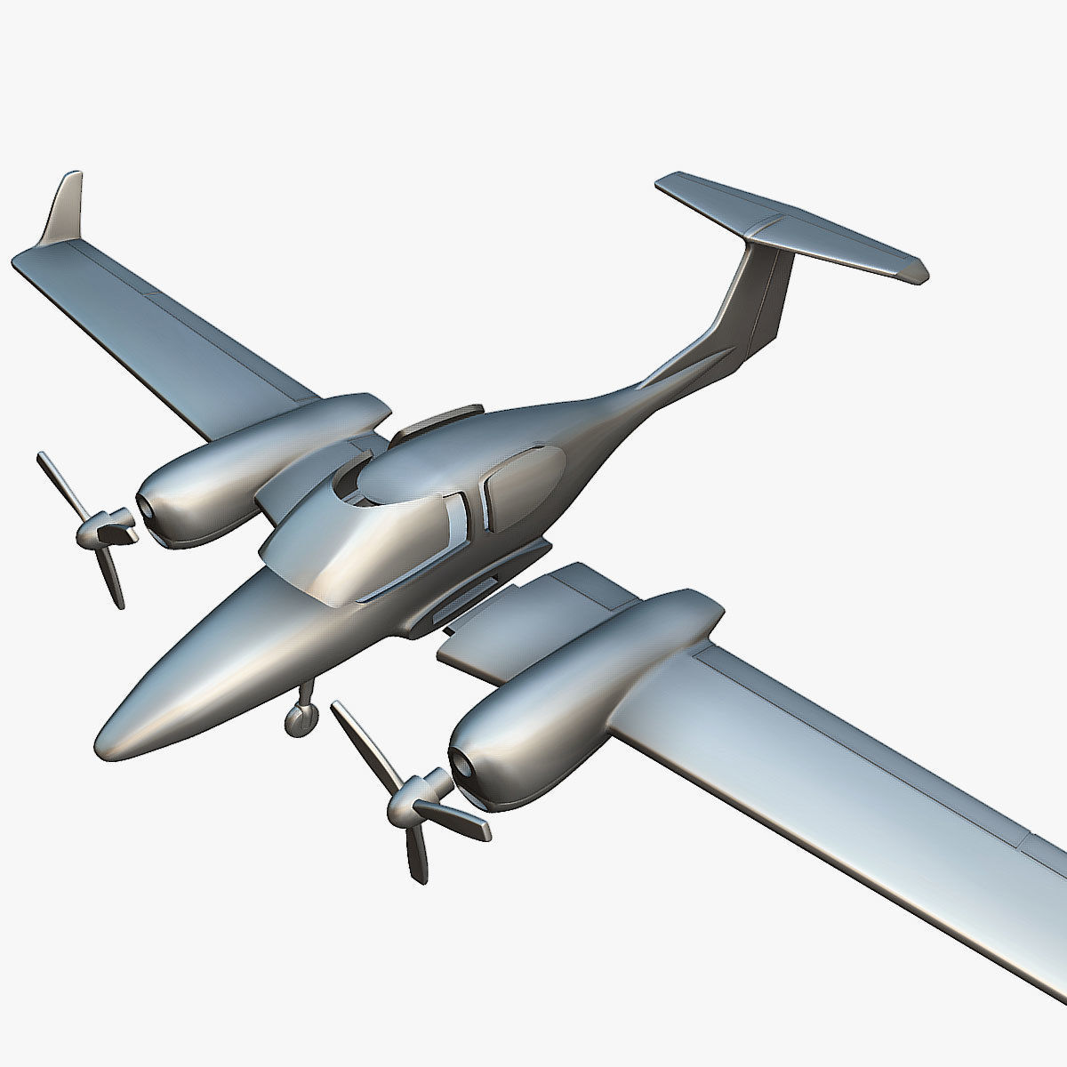 Diamond DA42 Twin Star - 3D Printable Model 3D model 3D printable ...