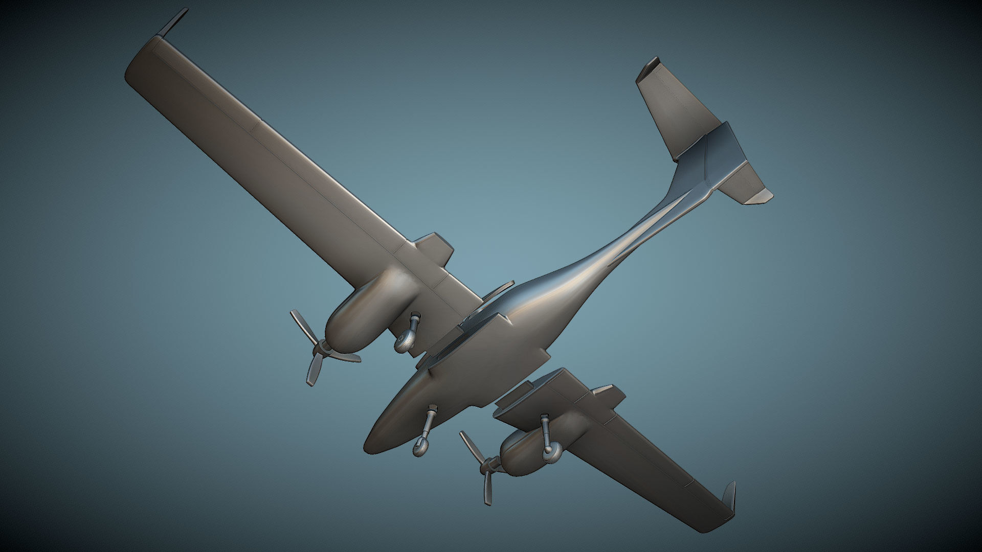 Diamond DA42 Twin Star - 3D Printable Model 3D model 3D printable ...