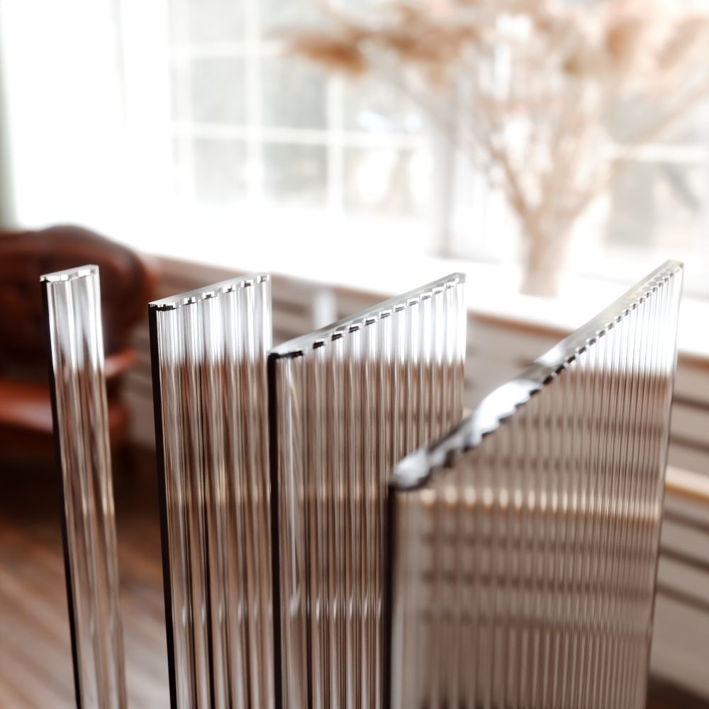 3D model Fluted Glass Panes 01 VR / AR / low-poly | CGTrader