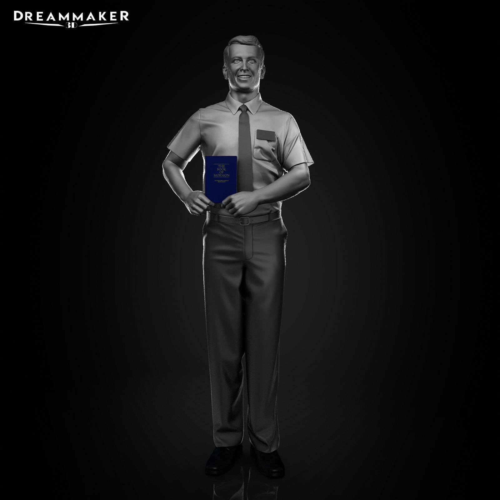 Mormon Missionary 3D model 3D printable | CGTrader