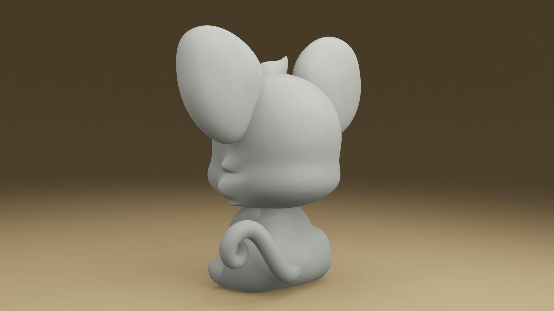 mouse 3D model 3D printable | CGTrader