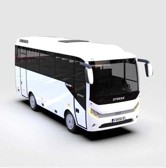 OTOKAR SULTAN BUS Maresal3d 3D model | CGTrader