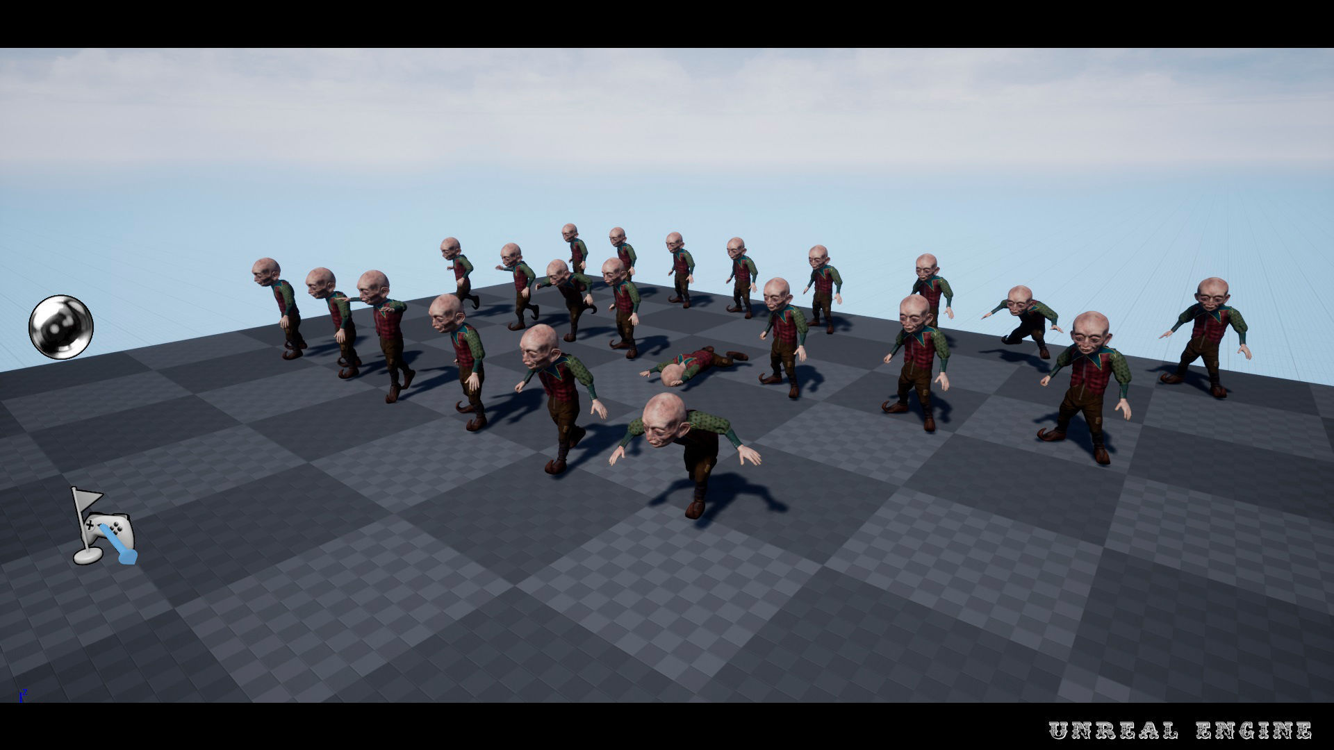 3D model The The Ugly Boy game character for Horror and Fantasy games ...