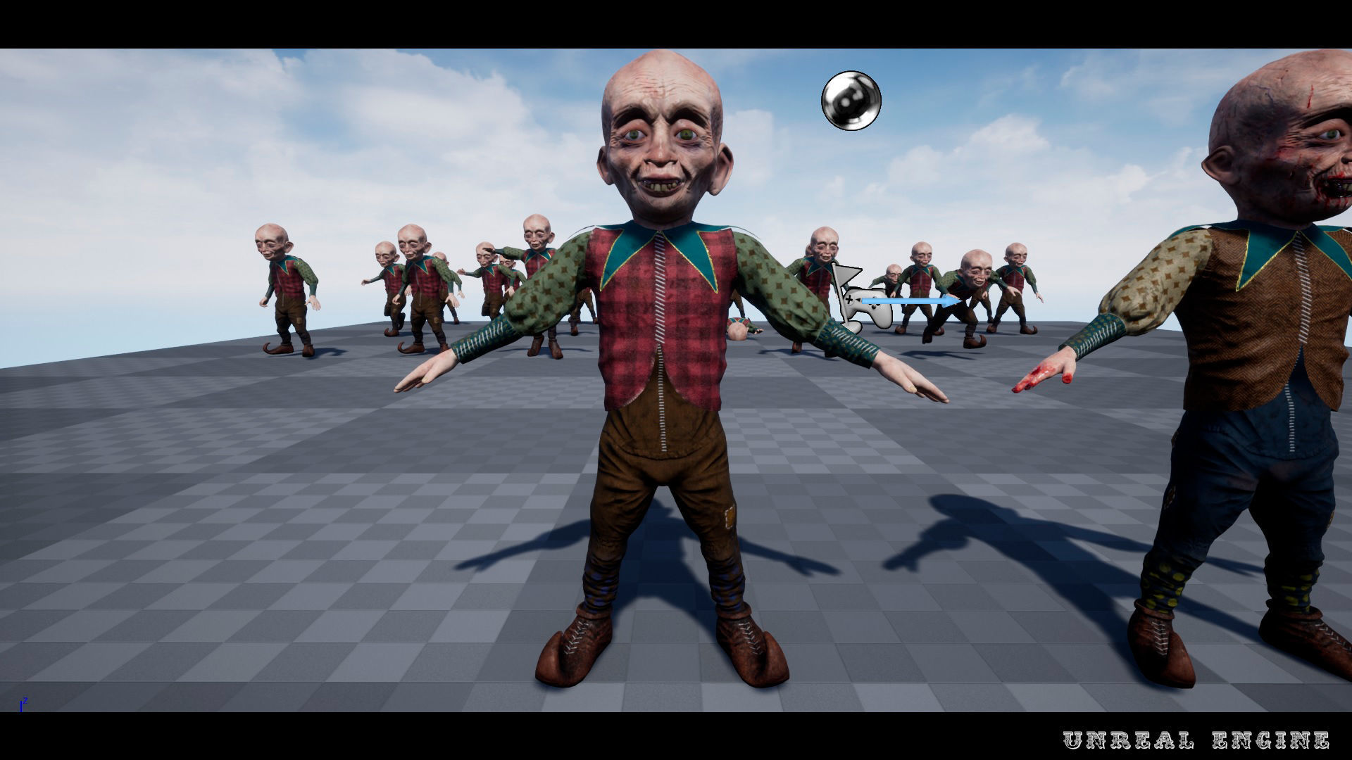 3D model The The Ugly Boy game character for Horror and Fantasy games ...