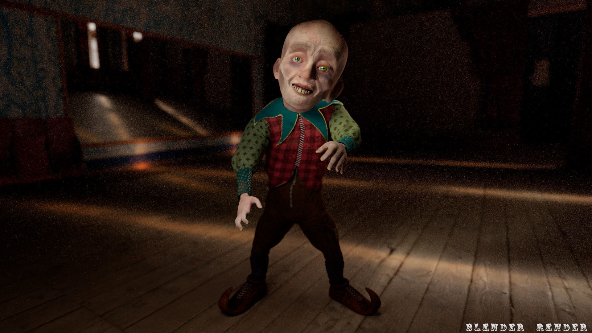 3D model The The Ugly Boy game character for Horror and Fantasy games ...