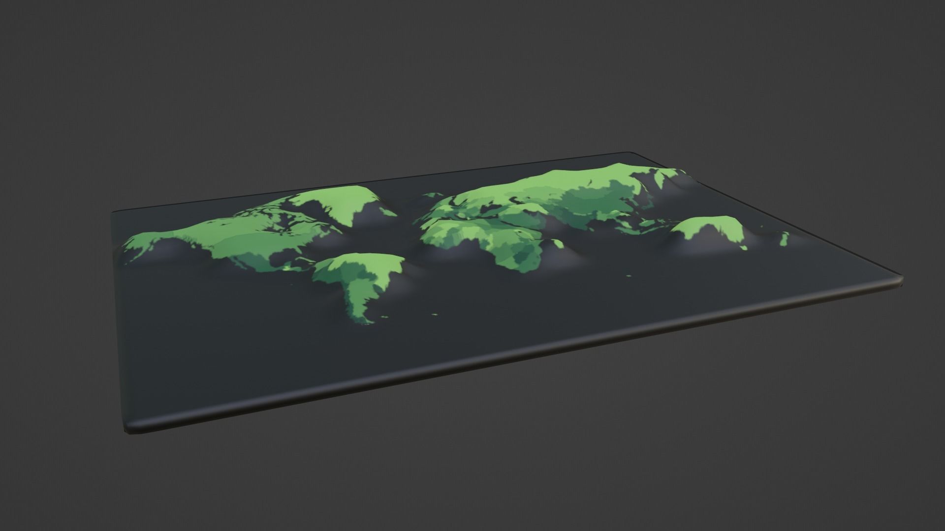 World map 3D model 3D printable | CGTrader