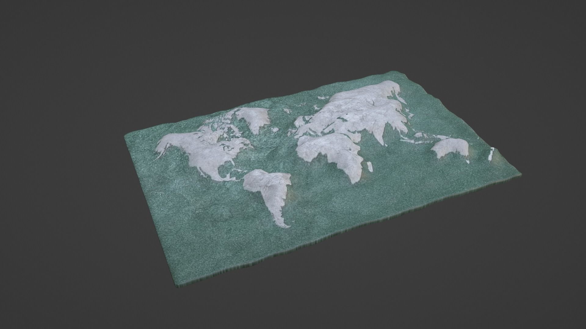 World Map 3D model 3D printable | CGTrader