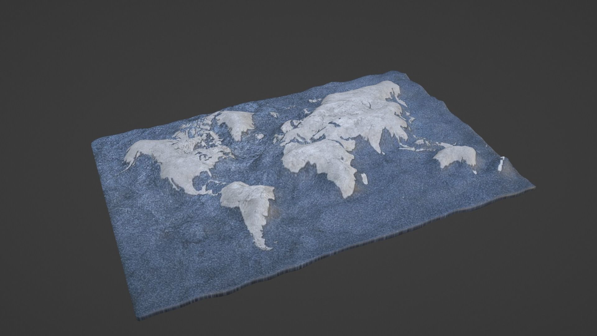 World Map 3D model 3D printable | CGTrader