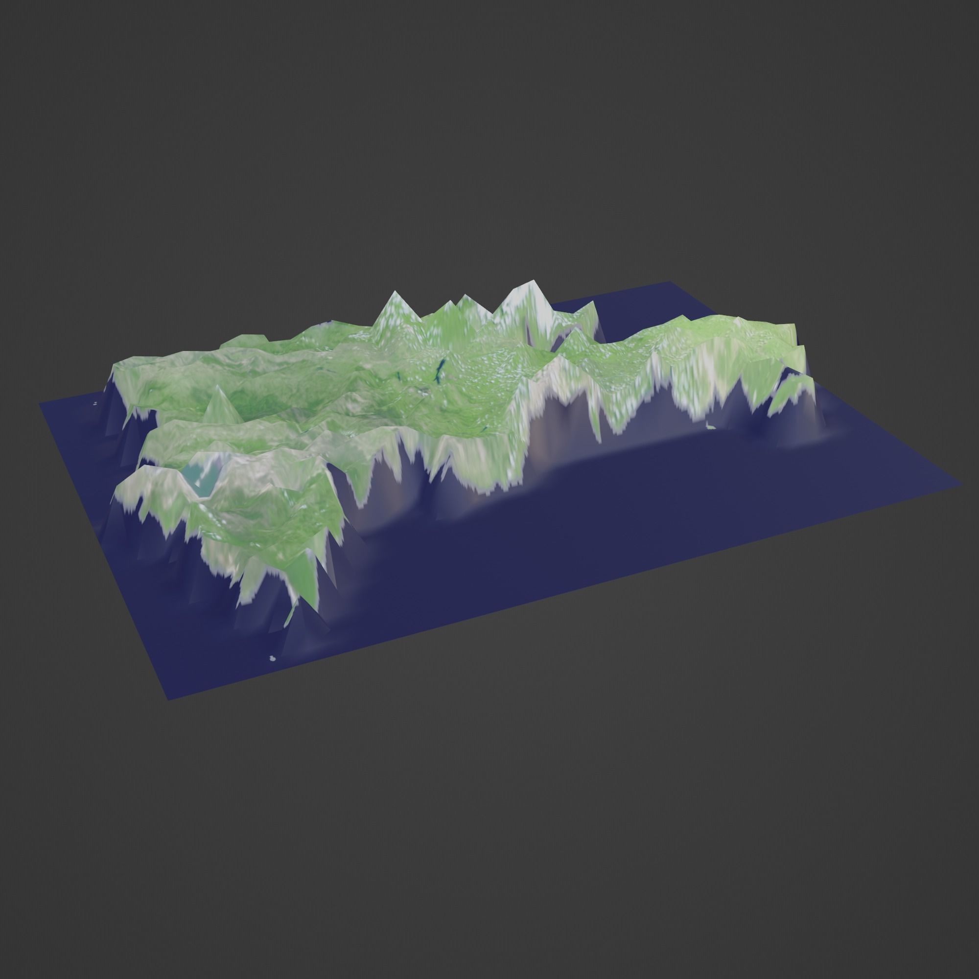 Dominica map 3D model 3D printable | CGTrader