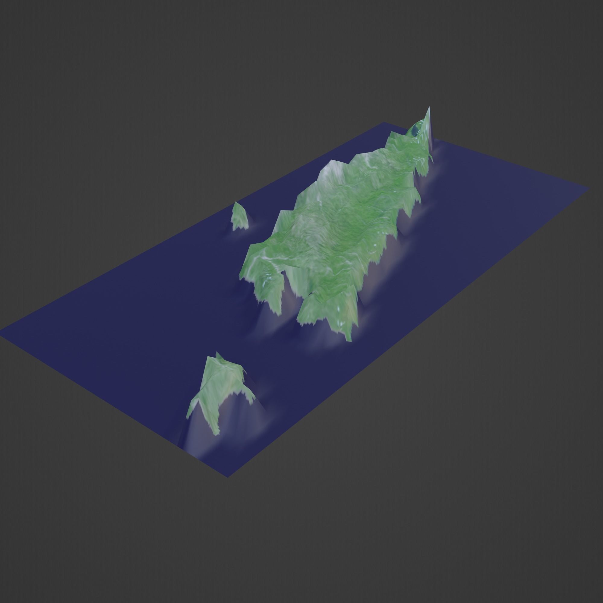 east timor map 3D model 3D printable | CGTrader