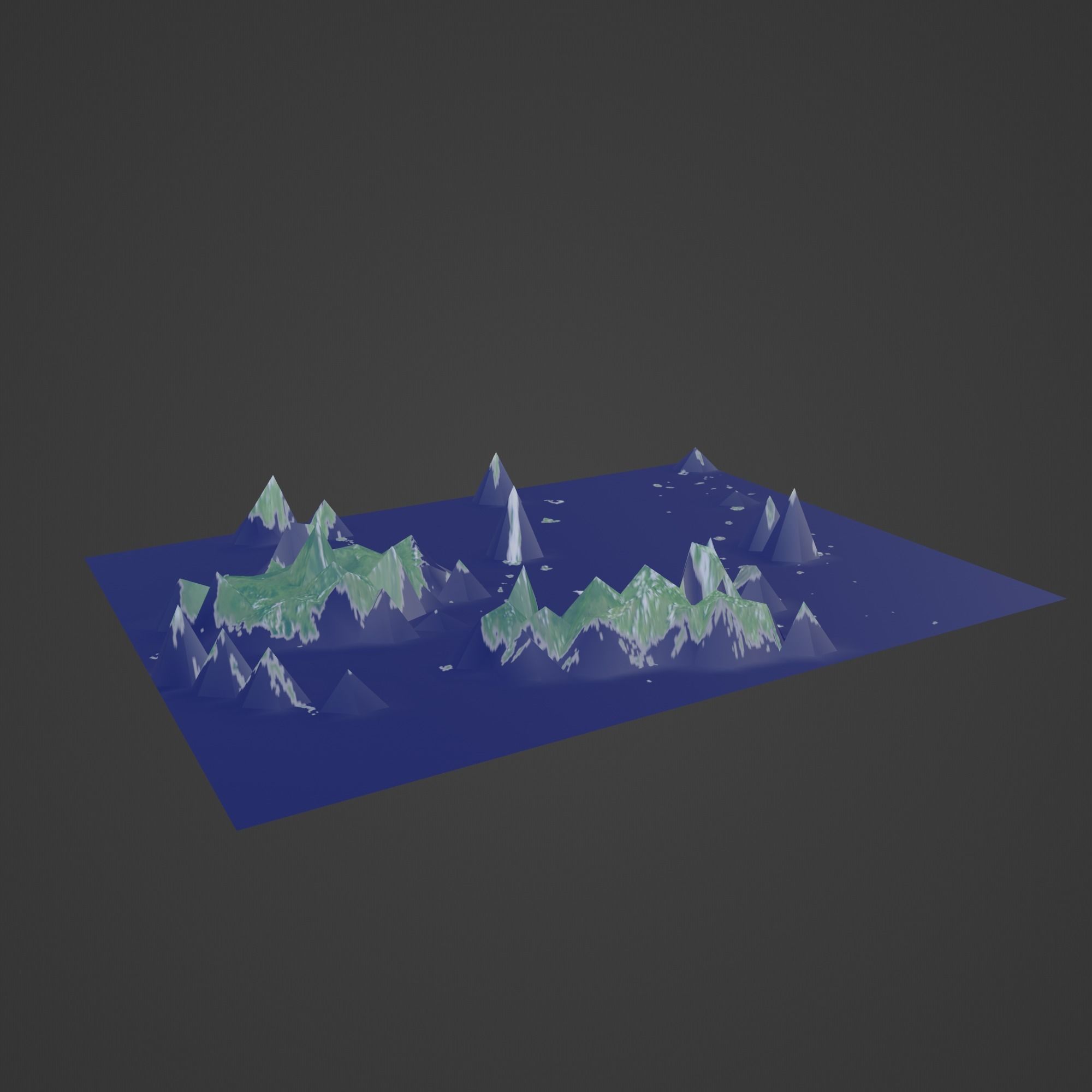 Fiji Map 3D model 3D printable | CGTrader
