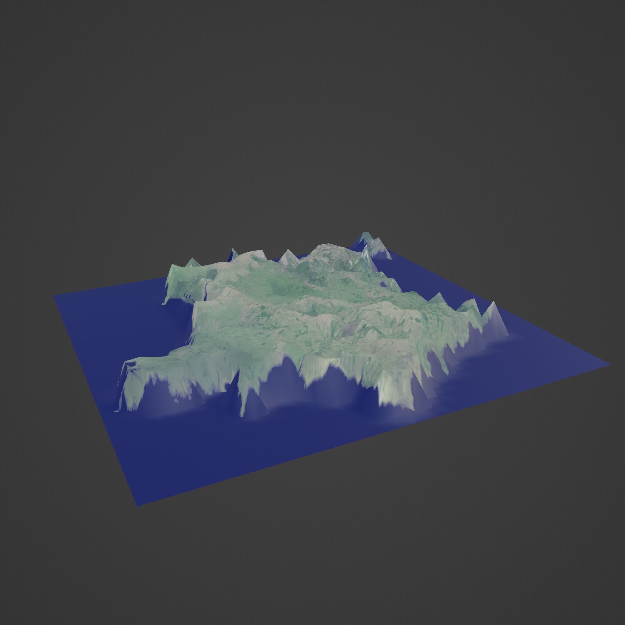 France Map 3D model 3D printable | CGTrader