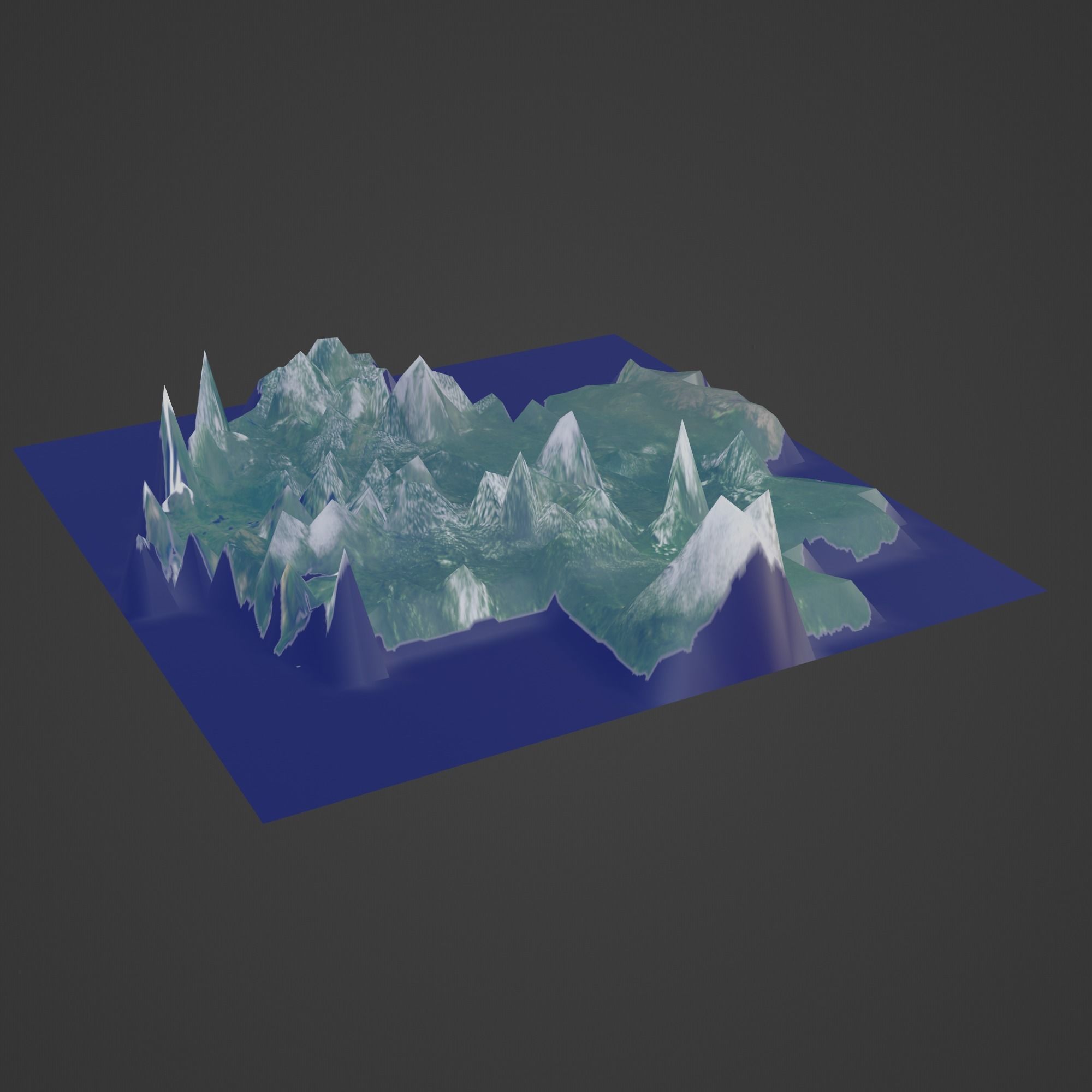 Gabon Map 3D model 3D printable | CGTrader