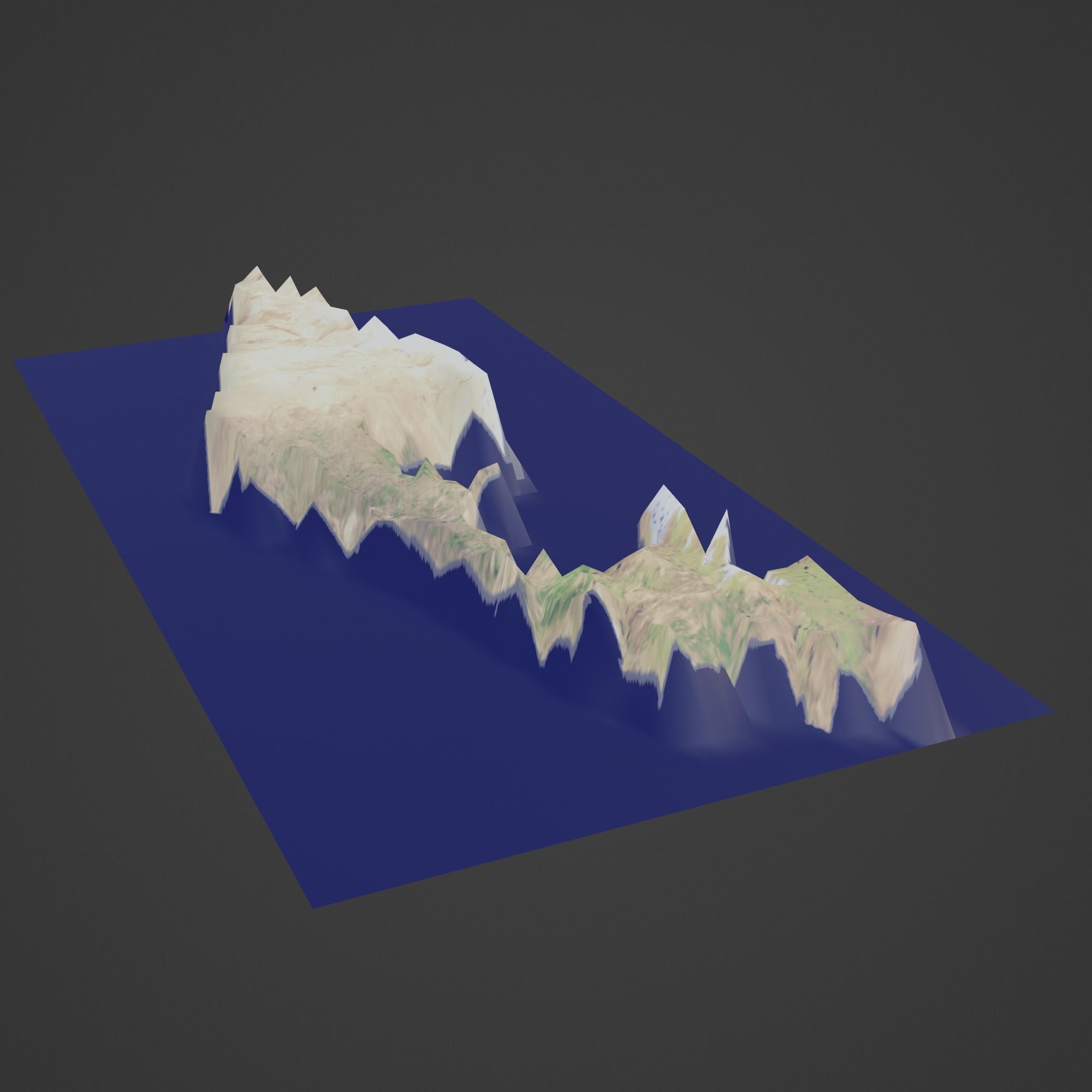 Israel Map 3D model 3D printable | CGTrader