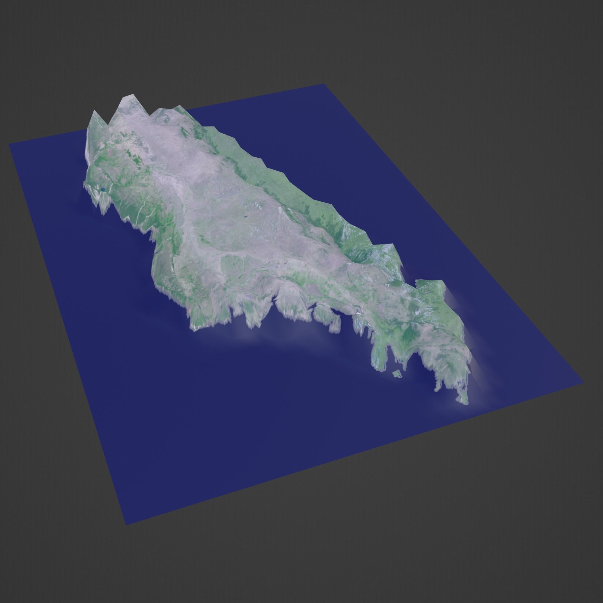 Madagascar Map 3D model 3D printable | CGTrader