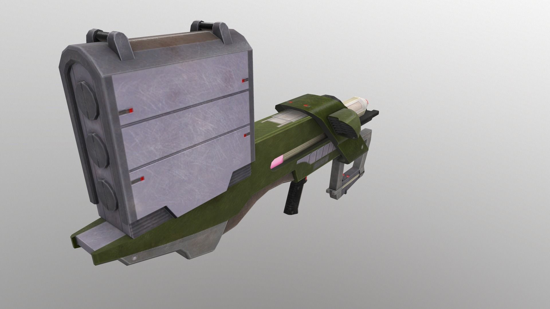 3D model Nuclear Missile Launcher Level 4 VR / AR / low-poly | CGTrader