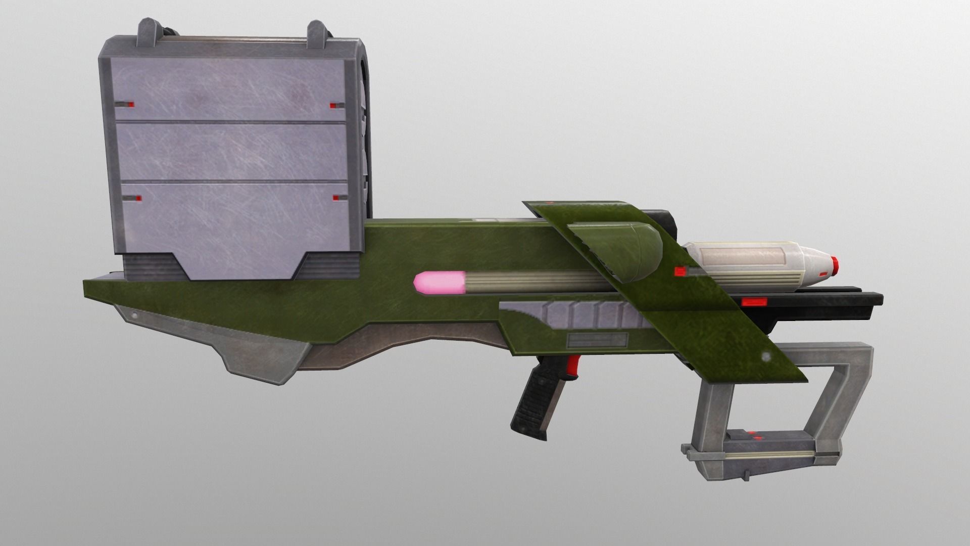 3D model Nuclear Missile Launcher Level 4 VR / AR / low-poly | CGTrader