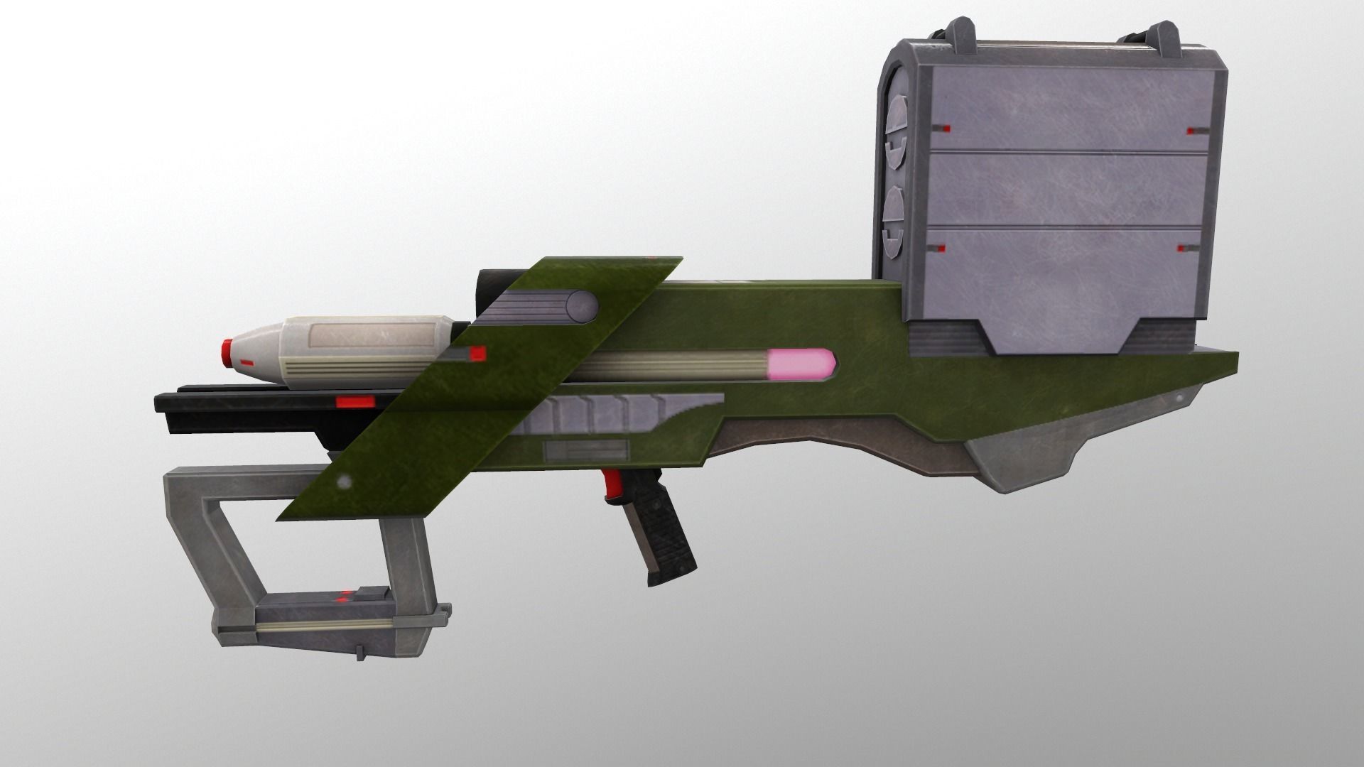 3D model Nuclear Missile Launcher Level 4 VR / AR / low-poly | CGTrader