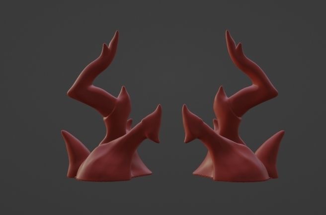 nian horns arknights 3D model 3D printable | CGTrader