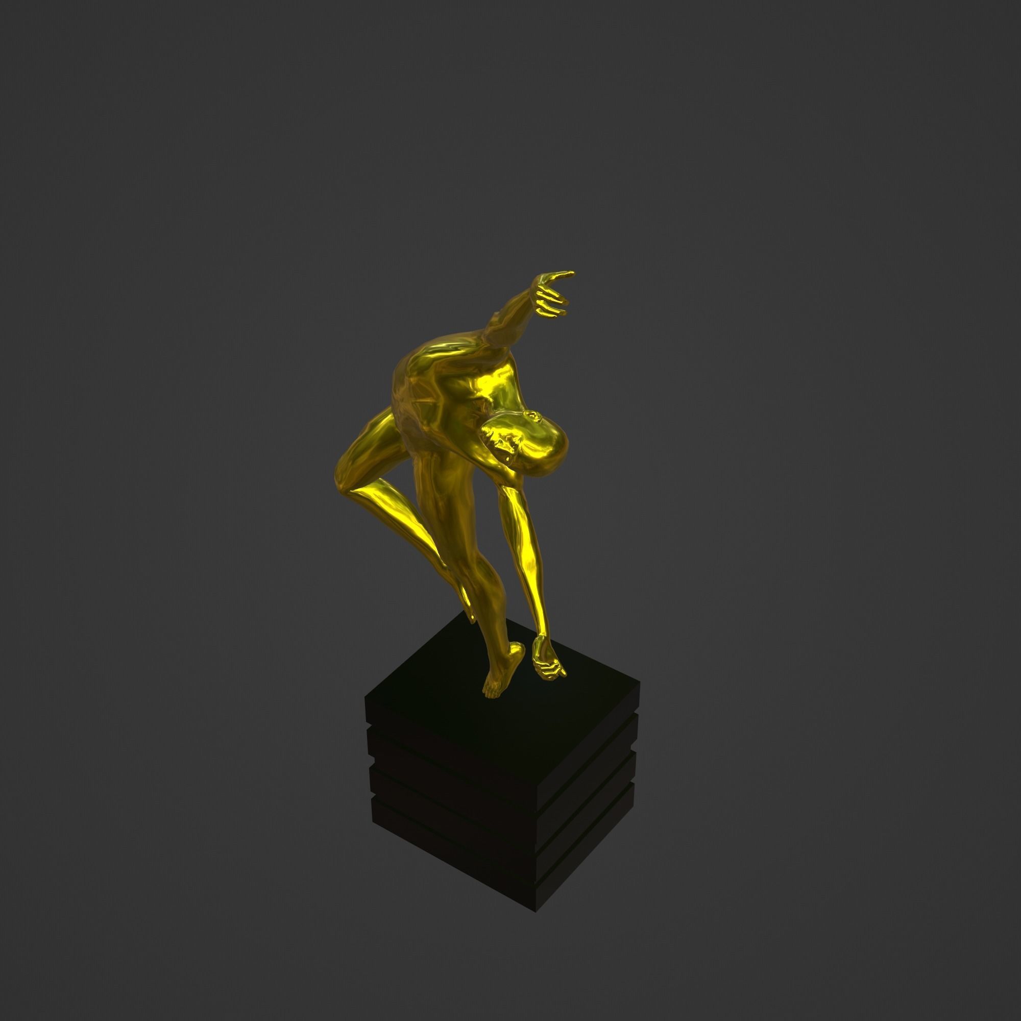 OSCAR AWARD 3D model 3D printable | CGTrader