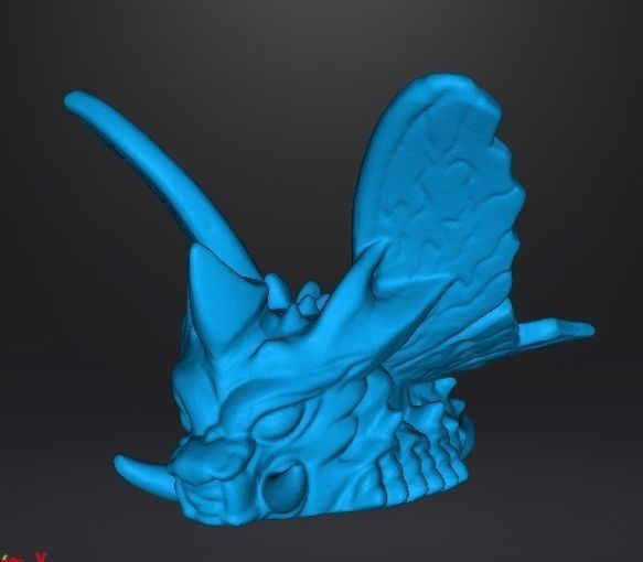 SD BATTRA MOTH 1992 VINTAGE FIGURE 15 INCH CHIBI SUPER DEFORMED 3D ...