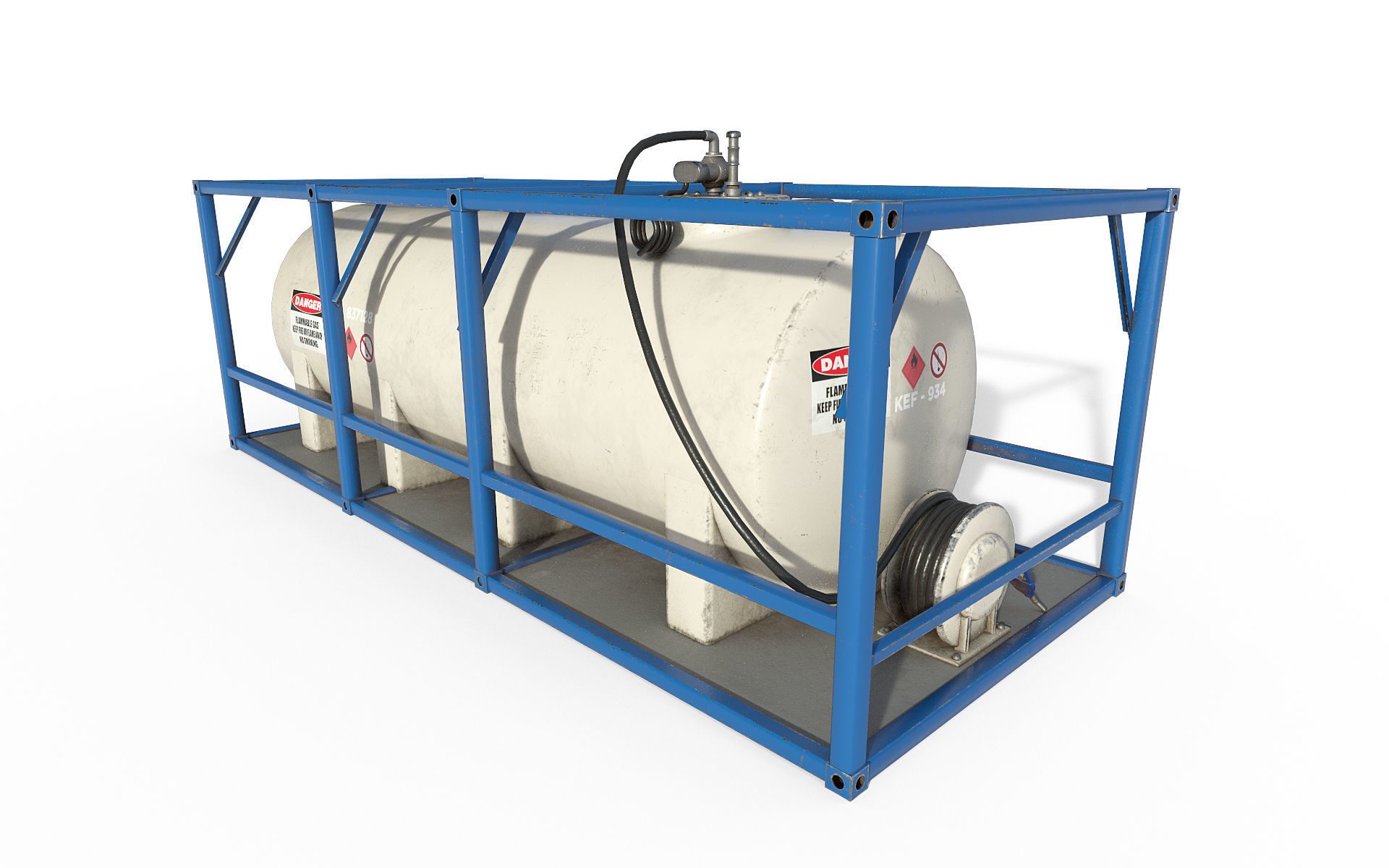 3D model Tank Container gas VR / AR / low-poly | CGTrader