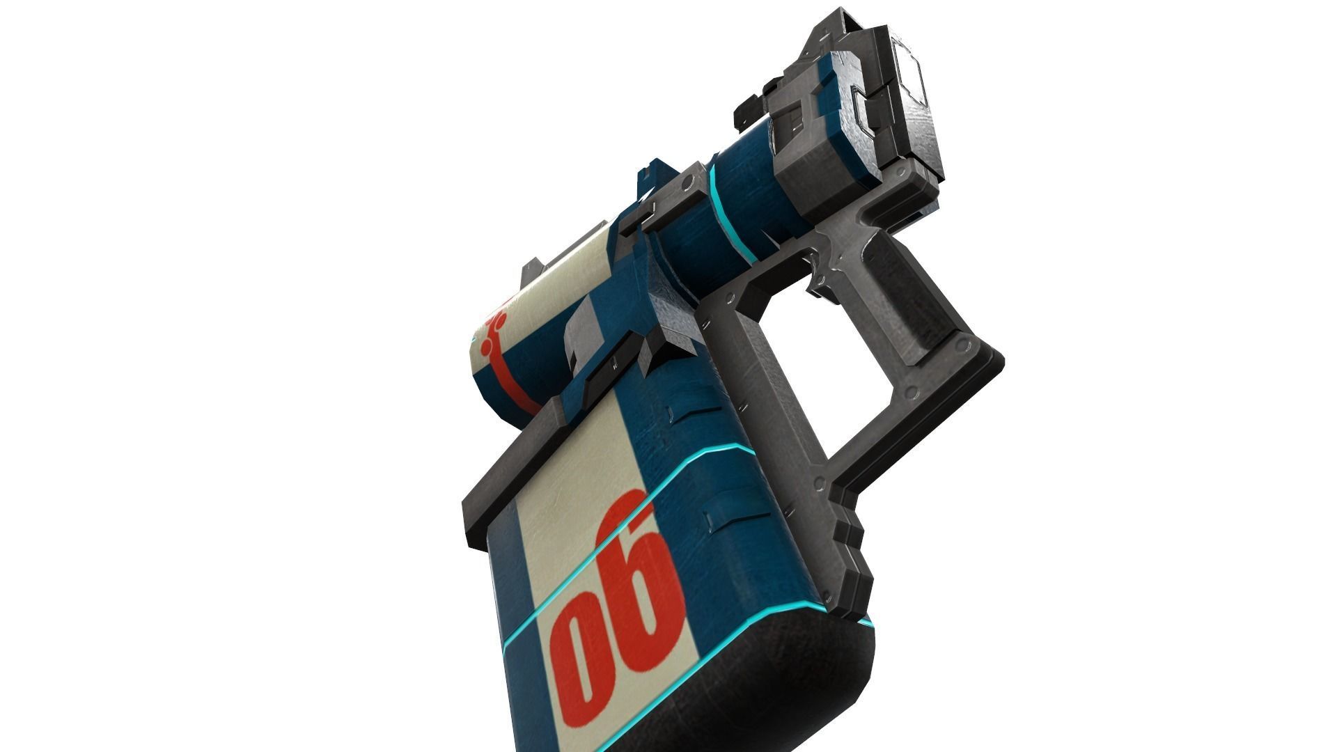 3D model Trap Gun Level 3B VR / AR / low-poly | CGTrader