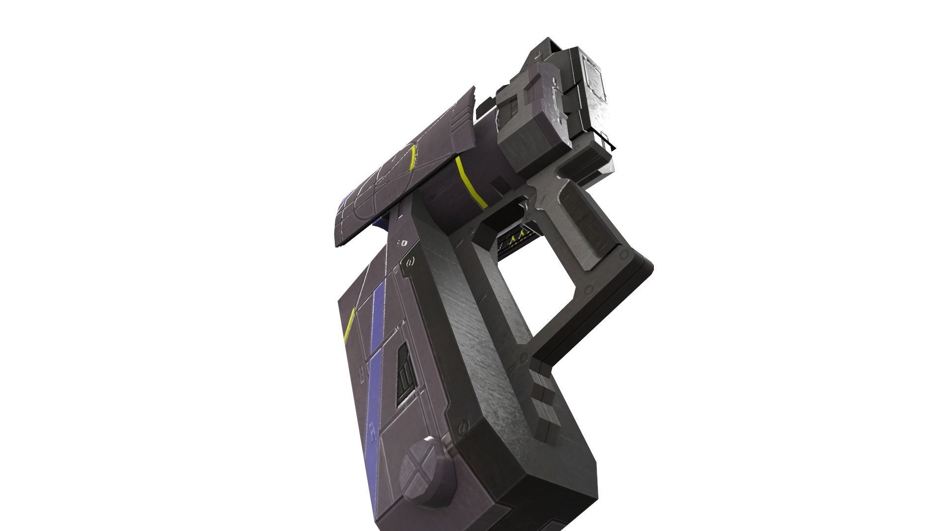 3D model Trap Gun Level 1C VR / AR / low-poly | CGTrader