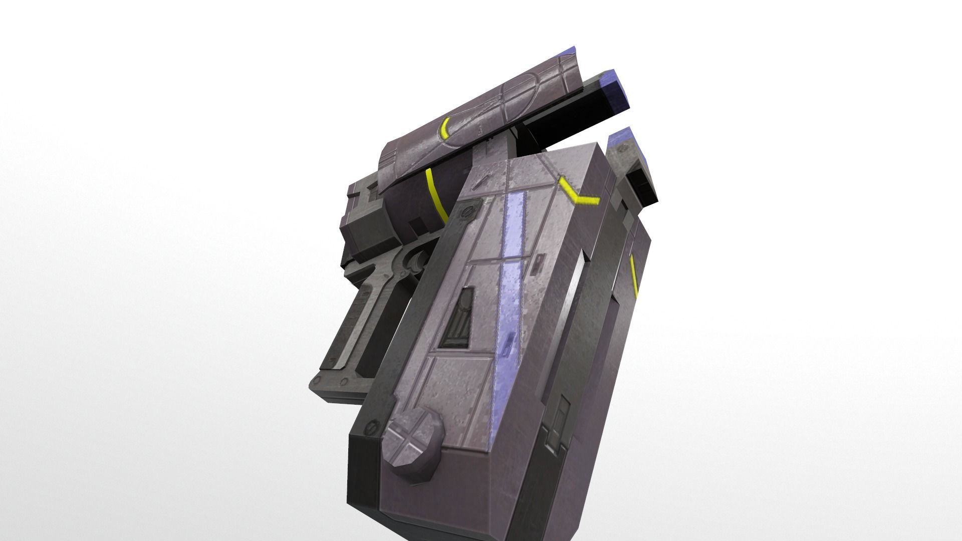 3D model Trap Gun Level 1C VR / AR / low-poly | CGTrader