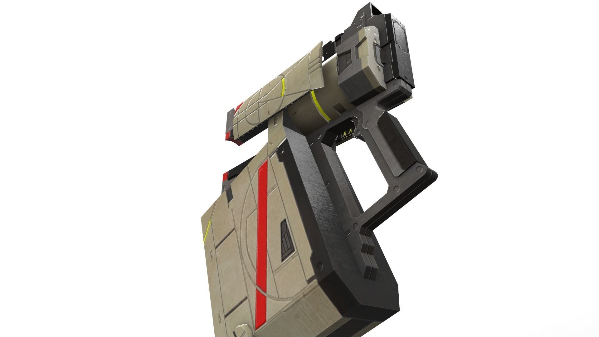 3D model Trap Gun Level 3C VR / AR / low-poly | CGTrader