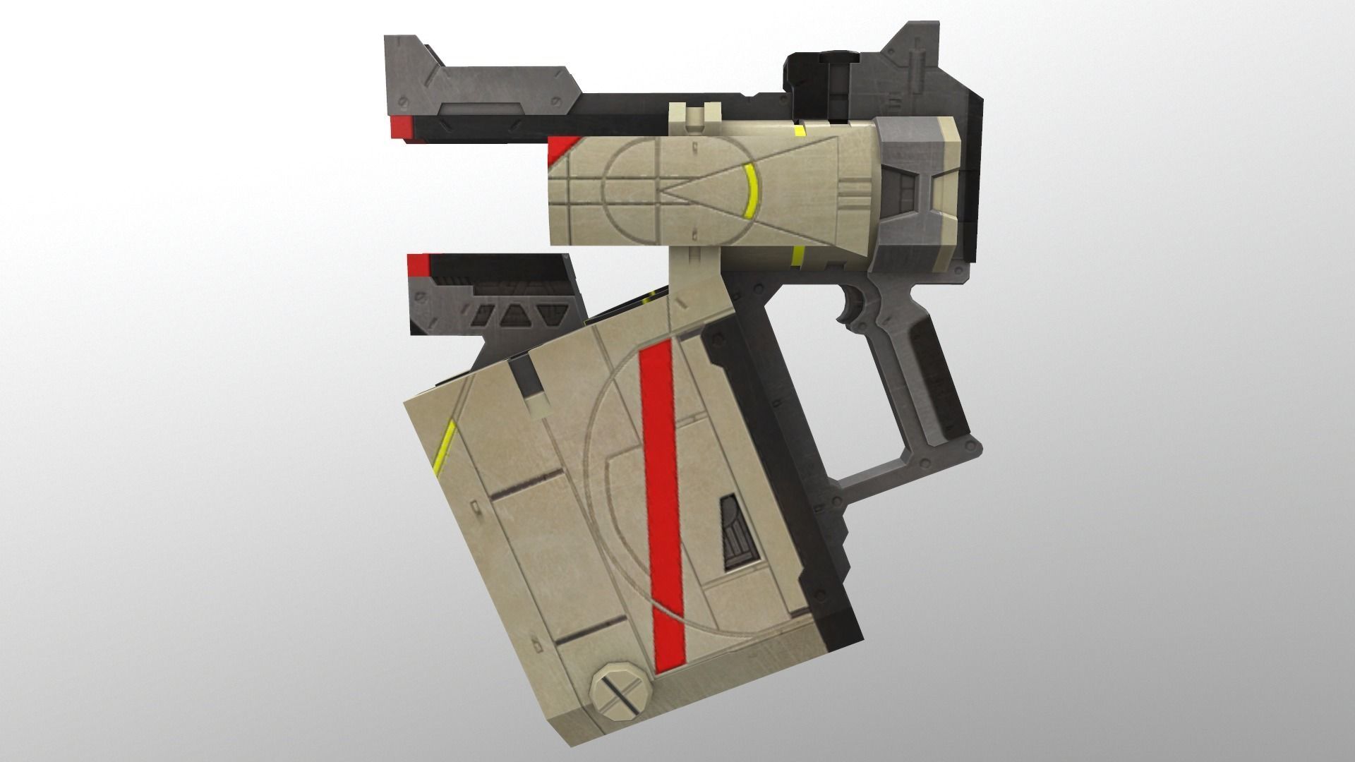 3D model Trap Gun Level 3C VR / AR / low-poly | CGTrader
