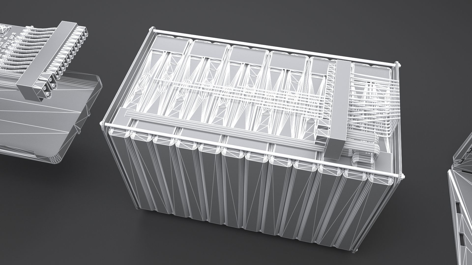 Lithium-Ion Battery with BMS and internal Components 3D model | CGTrader