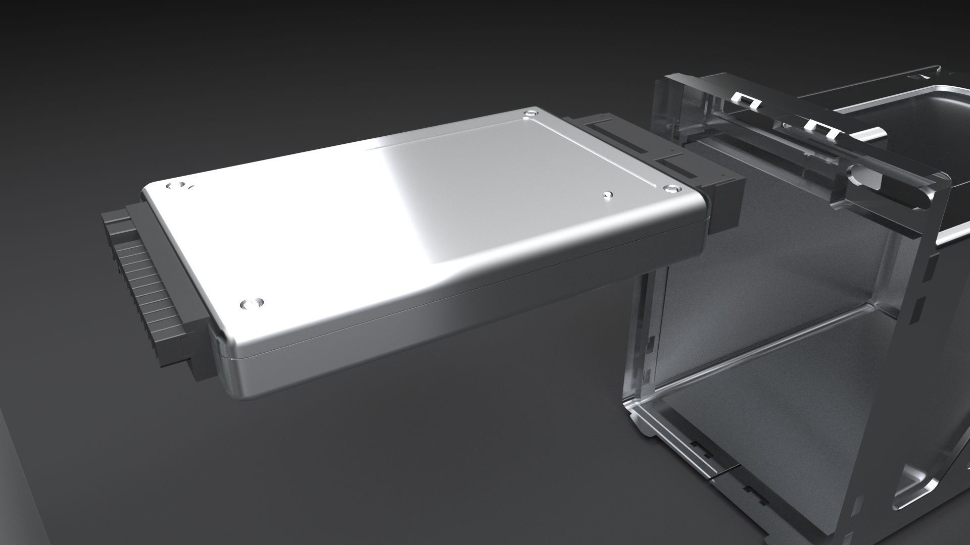 Lithium-Ion Battery with BMS and internal Components 3D model | CGTrader