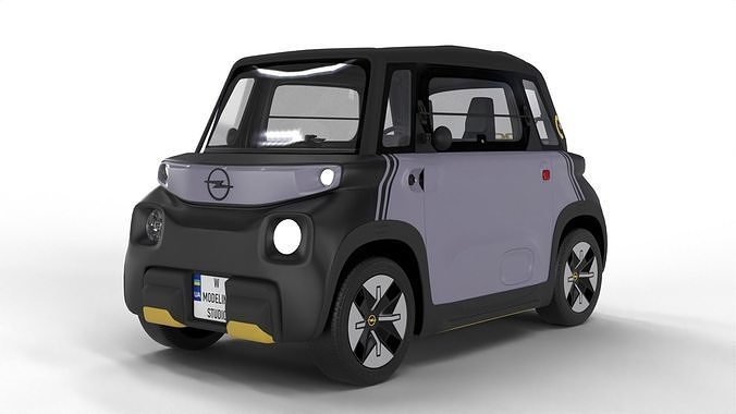 Opel Rocks E 2020 3d model 3D model rigged | CGTrader