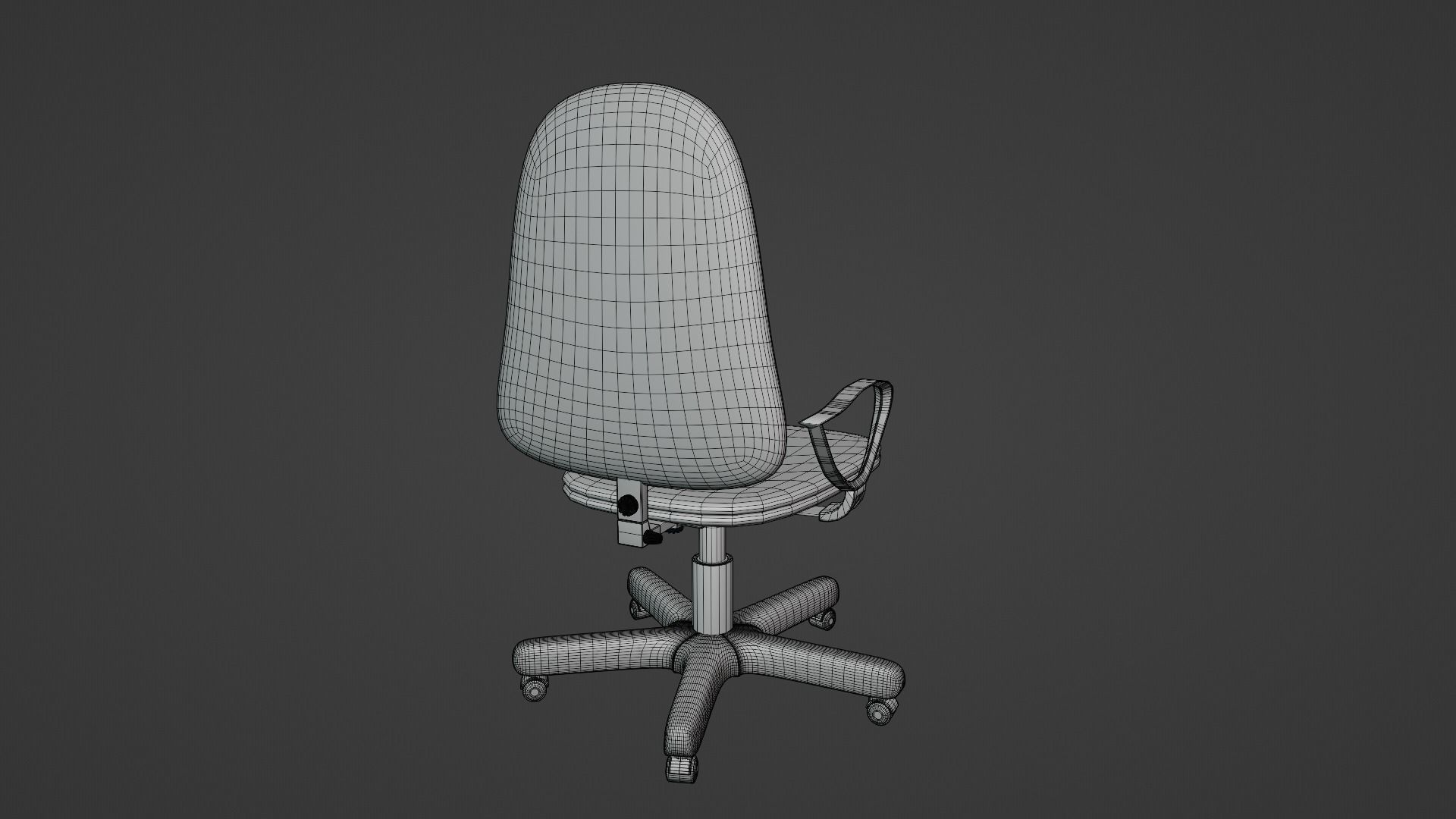 Office chair free 3D model | CGTrader