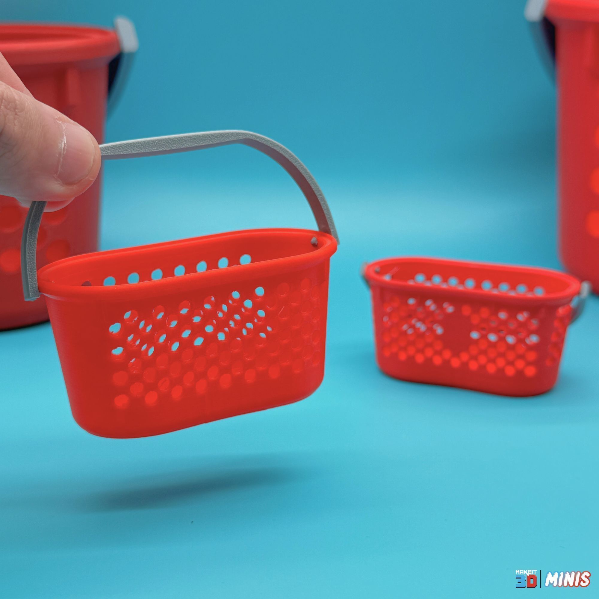 3D Printable Mini Basket STL Files 3D model 3D printable | CGTrader
