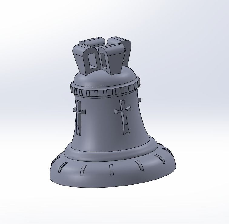 Bell set free 3D model | CGTrader