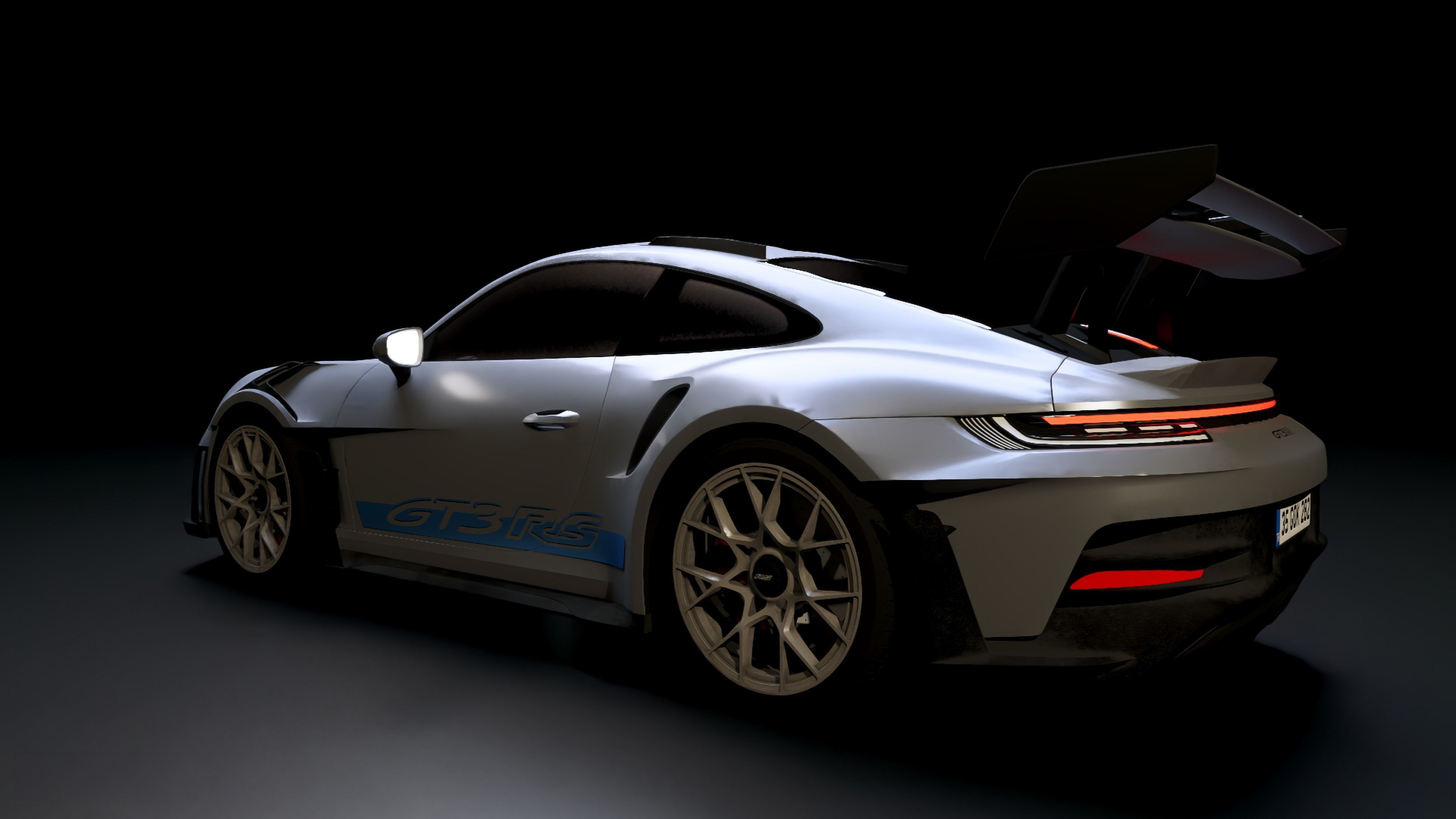 2023 Porsche 911 GT3RS WITH LIVERY 3D model | CGTrader