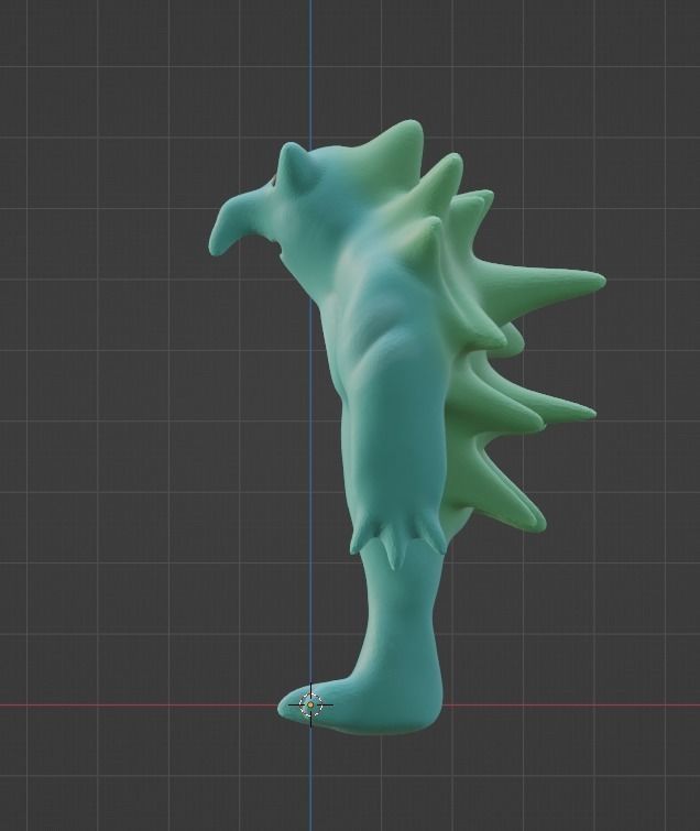 free troll model free 3D model rigged | CGTrader