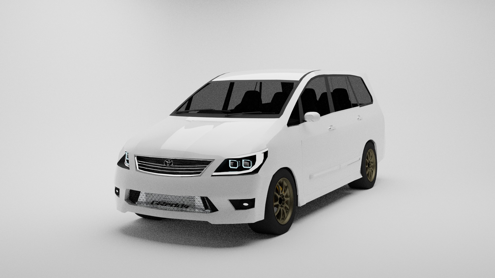 Toyota Grand Innova 3D model | CGTrader
