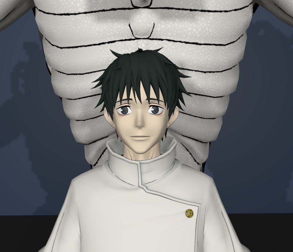 yuta rika 3D model animated rigged | CGTrader