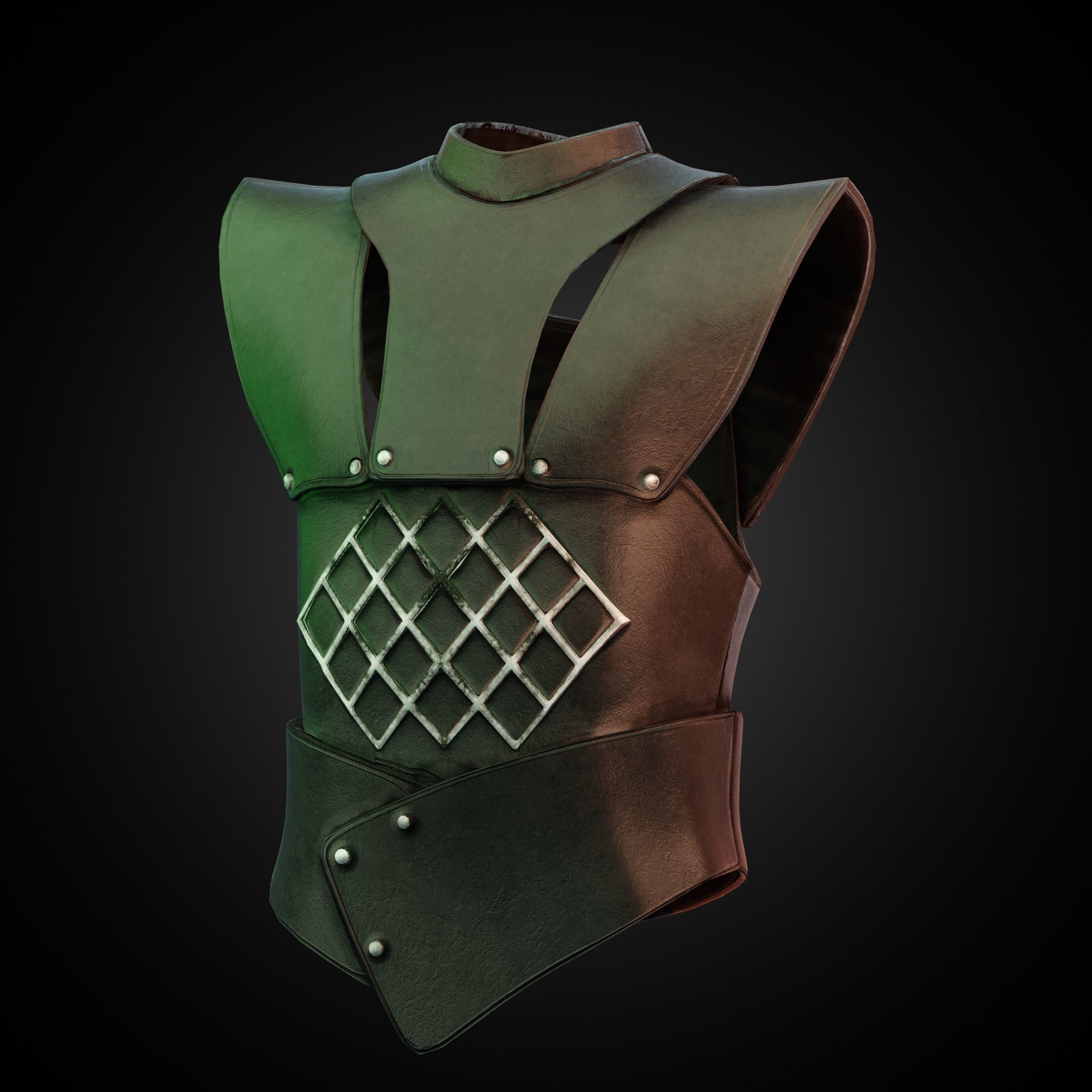 Game of Thrones Unsullied Armor for Cosplay 3D model 3D printable ...