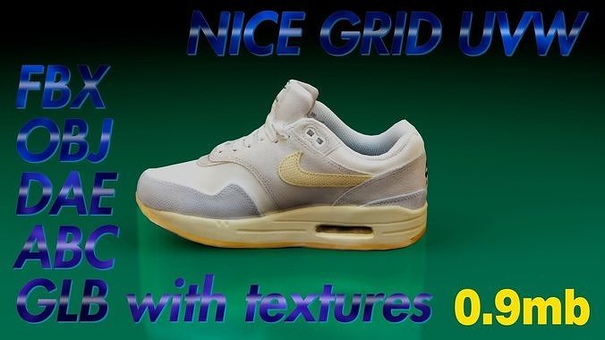 3D model Nike Air Max LP Game ready VR / AR / low-poly | CGTrader