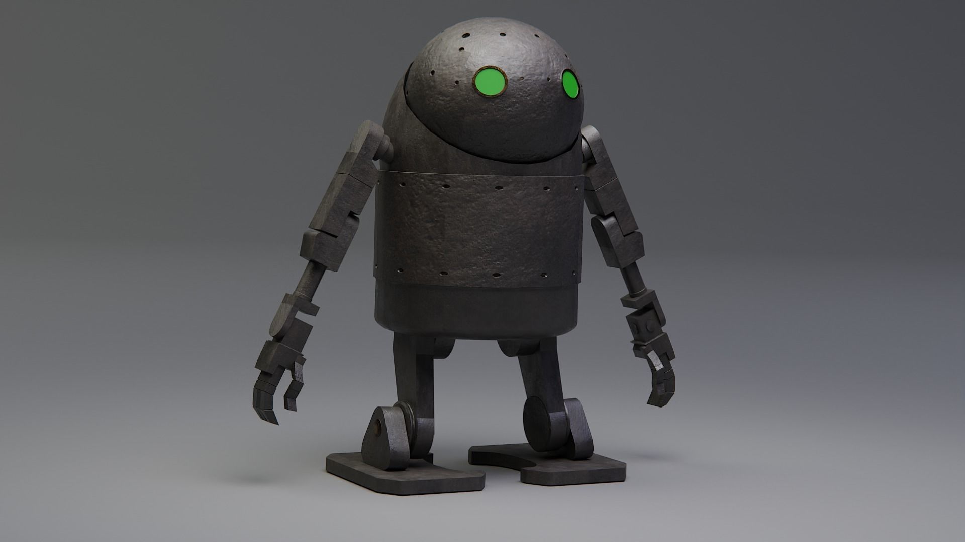 nier automata robot 3D model | CGTrader